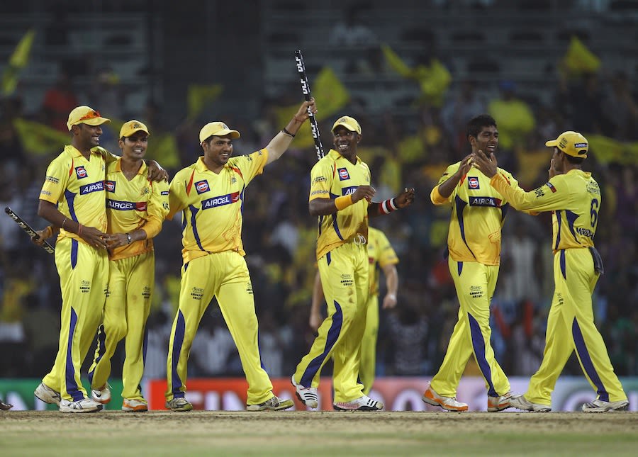 Chennai celebrate their second IPL title | ESPNcricinfo.com