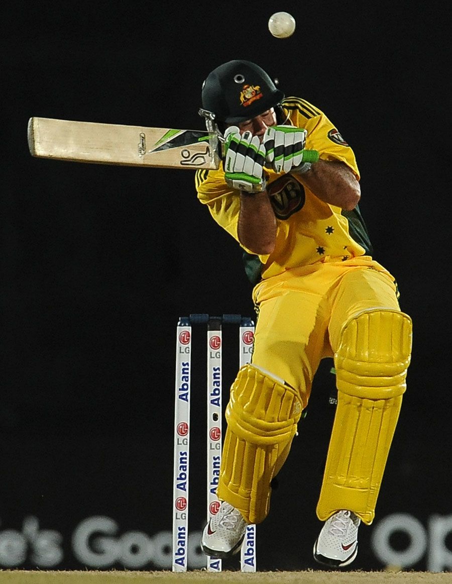 Ricky Ponting ducks under a bouncer | ESPNcricinfo.com