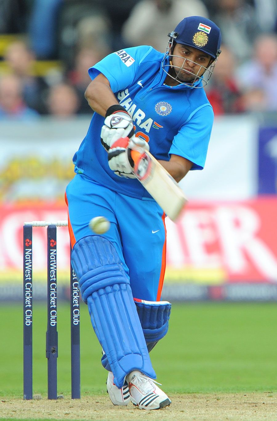 Suresh Raina lines up for a big hit | ESPNcricinfo.com