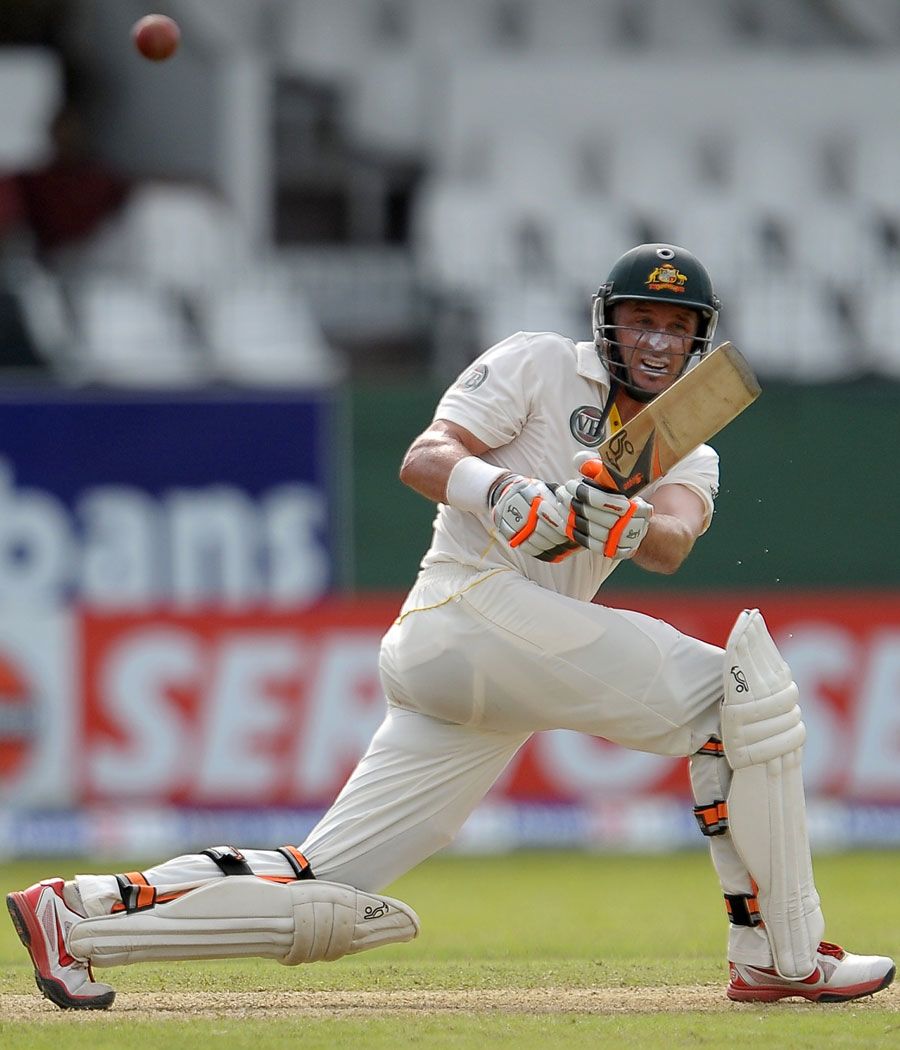 Michael Hussey steadied Australia with a half-century | ESPNcricinfo.com