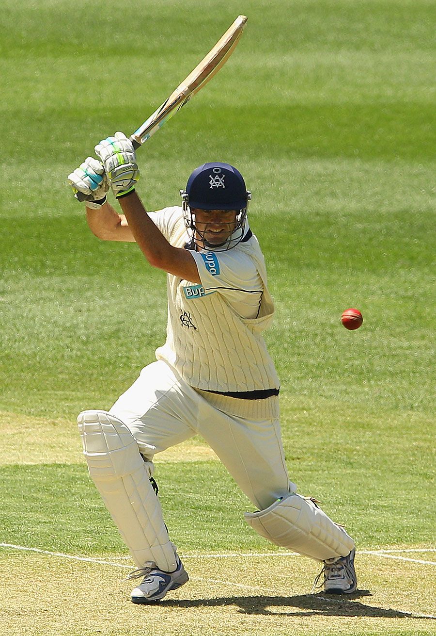 Rob Quiney drives during his 92 | ESPNcricinfo.com