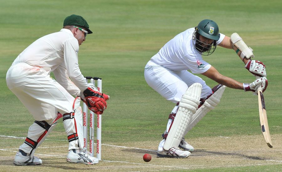 Hashim Amla plays a late cut | ESPNcricinfo.com