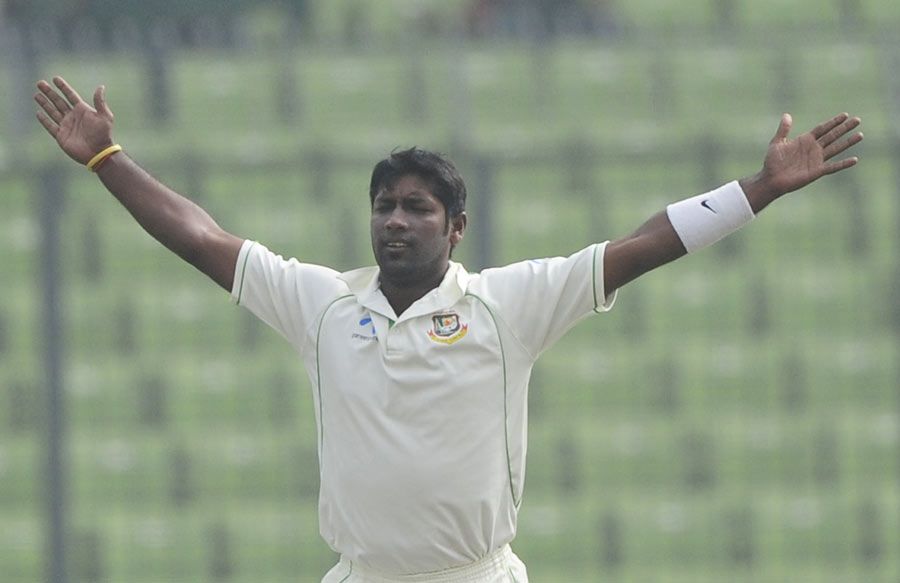 Robiul Islam savours a wicket | ESPNcricinfo.com