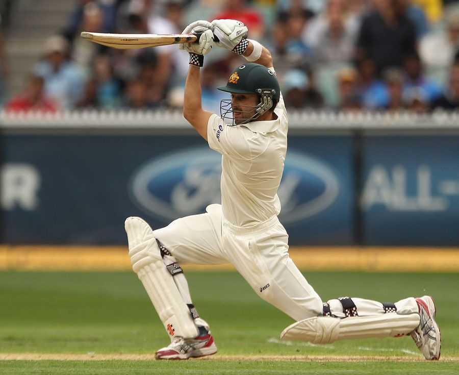 Ed Cowan drives through the covers | ESPNcricinfo.com Ed Cowan drives through the covers | ESPNcricinfo.com