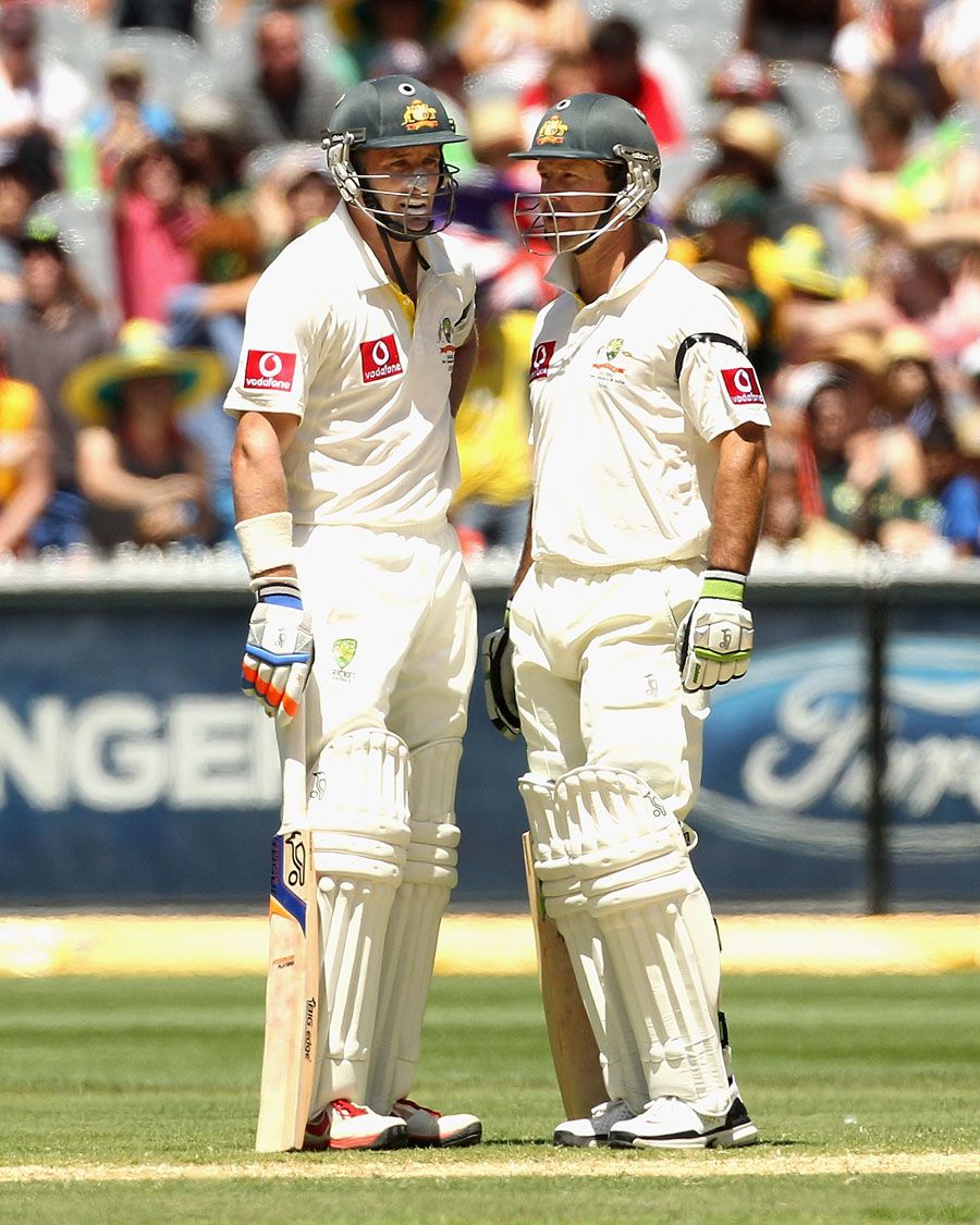 Michael Hussey and Ricky Ponting steadied Australia | ESPNcricinfo.com