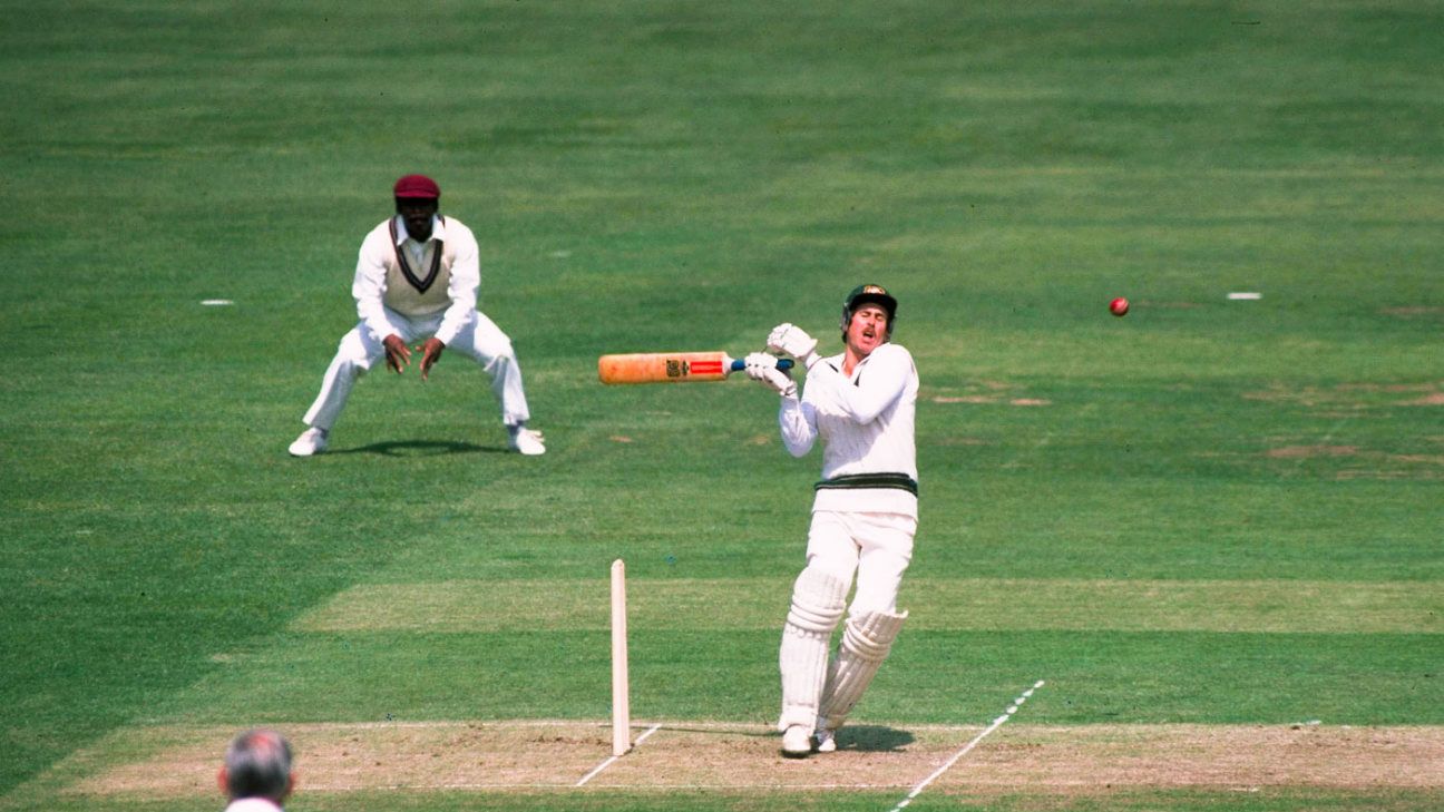 Former Australia batsman Graeme Wood on facing the West Indies quicks ...