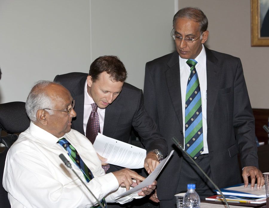 ICC president shares a thought with head of legal and company secretary ...
