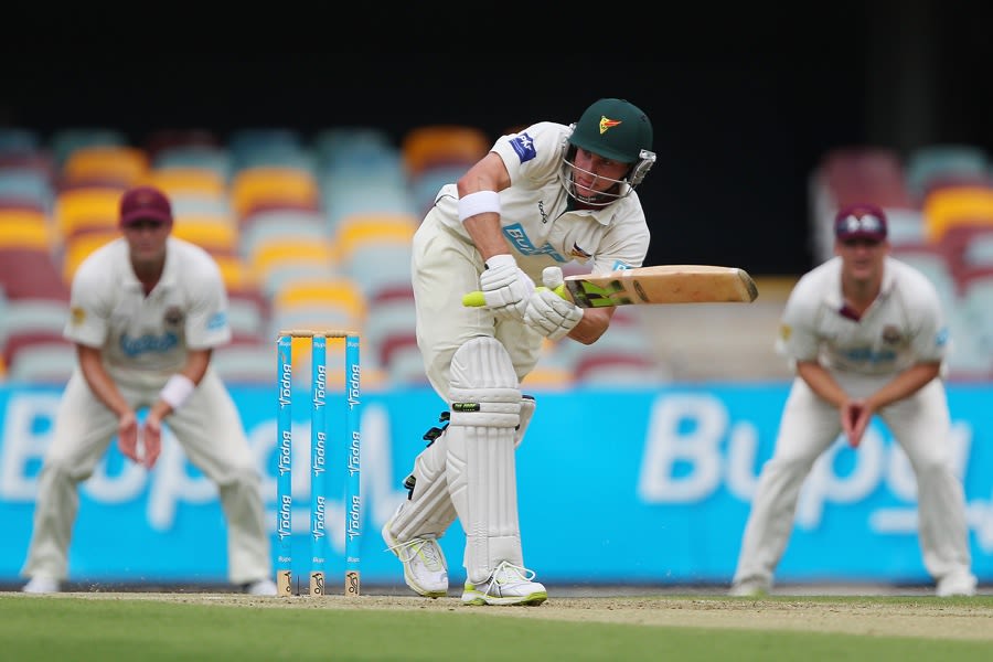 Steven Cazzulino during his dogged 68 | ESPNcricinfo.com