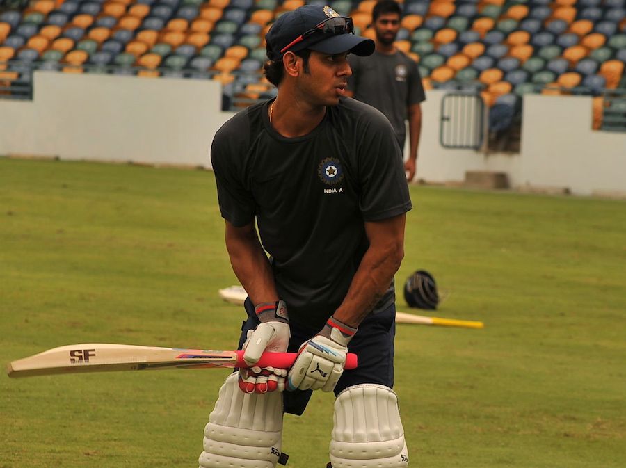 Manoj Tiwary bats during practice | ESPNcricinfo.com