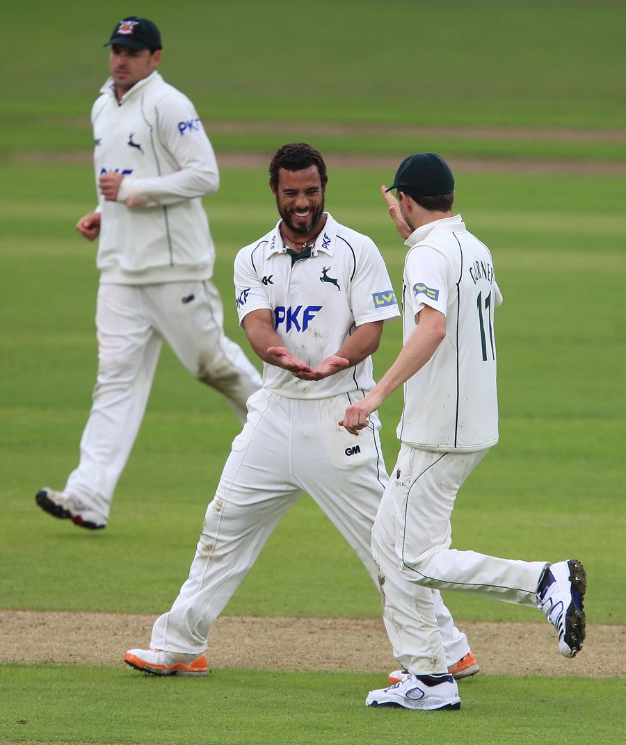 Andre Adams dismissed Ashwell Prince to complete a five-wicket haul ...
