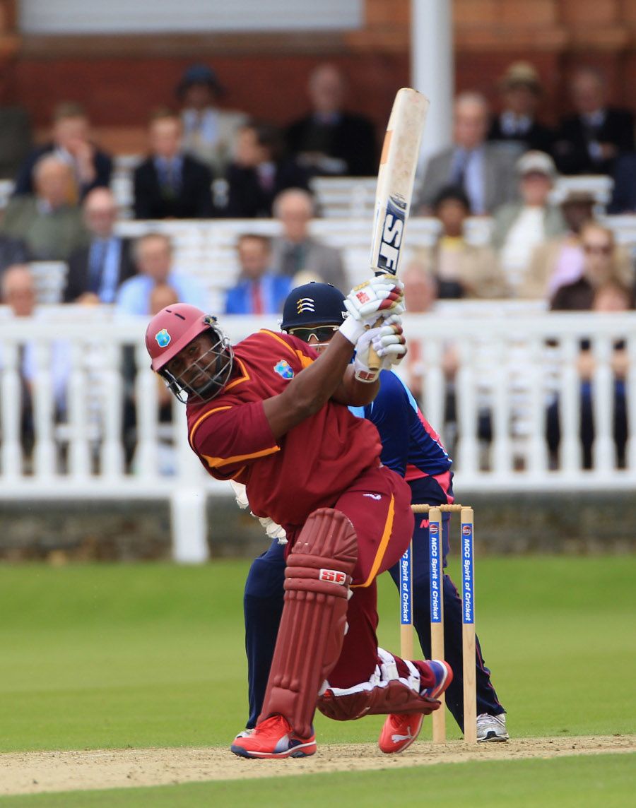 MID vs WI Cricket Scorecard, Tour Match at London, June 13, 2012