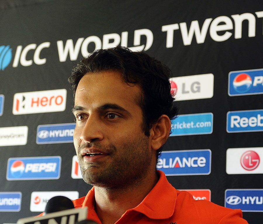 Irfan Pathan faces the press | ESPNcricinfo.com
