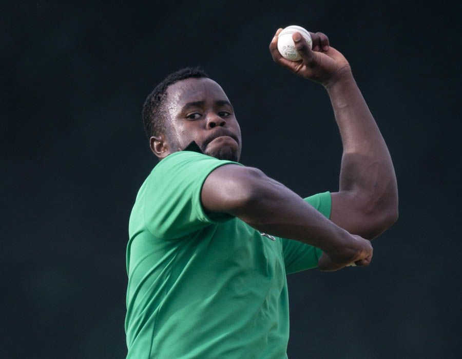 Brian Vitori bowls at a training session | ESPNcricinfo.com