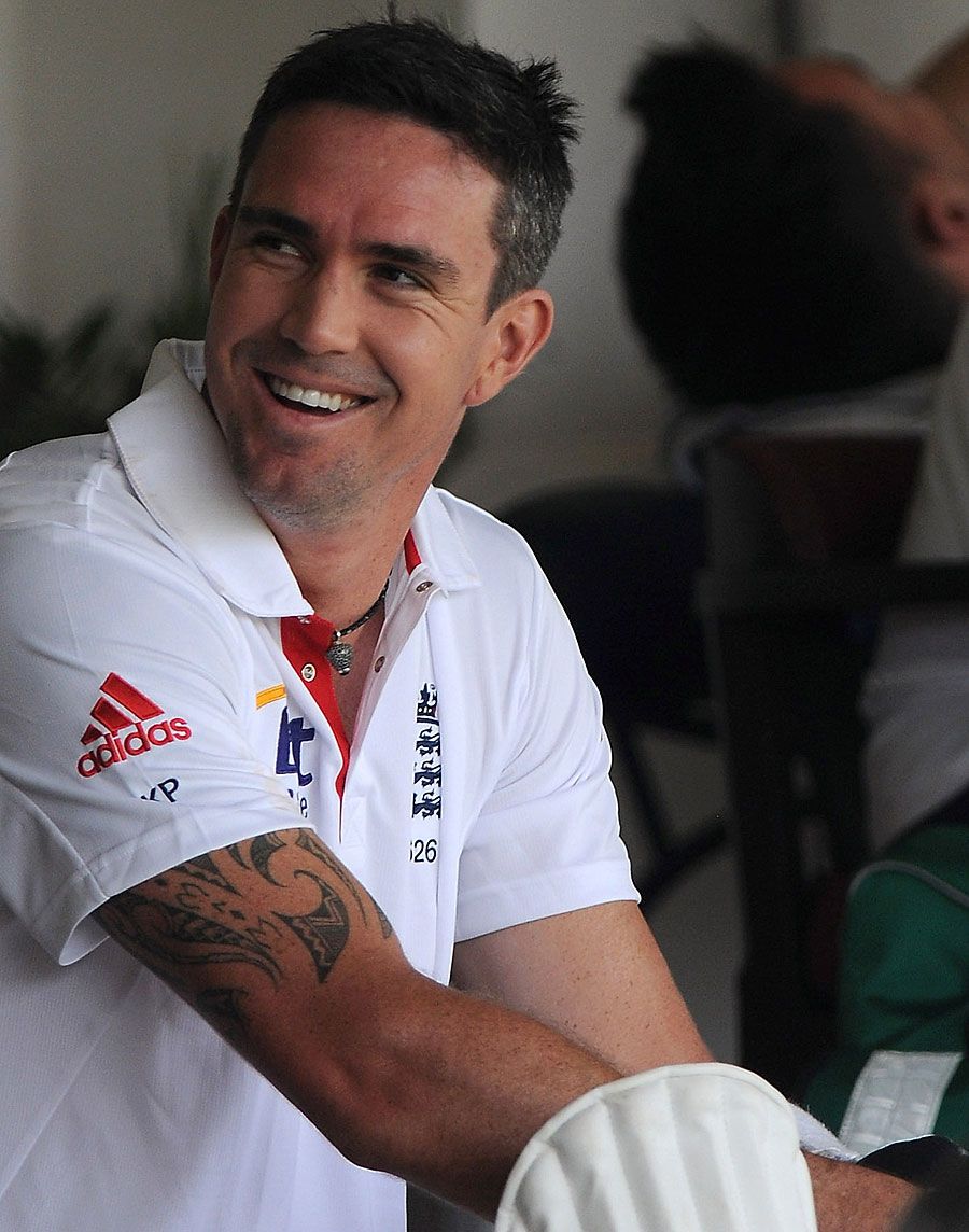A relaxed Kevin Pietersen in the dressing room | ESPNcricinfo.com