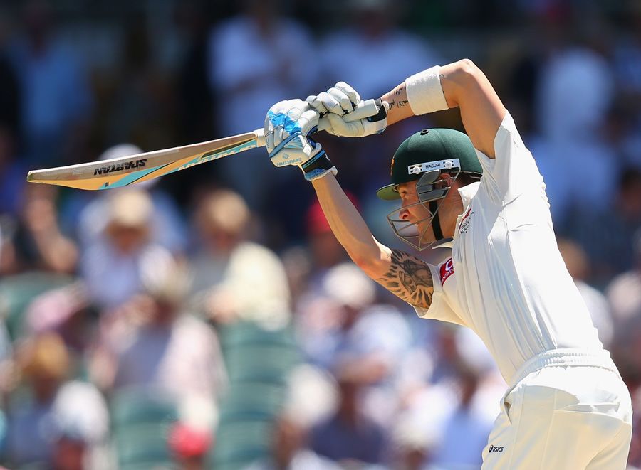 Michael Clarke drives | ESPNcricinfo.com