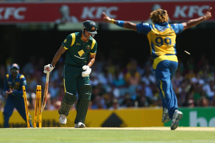 Lasith Malinga bowls Mitchell Johnson | ESPNcricinfo.com