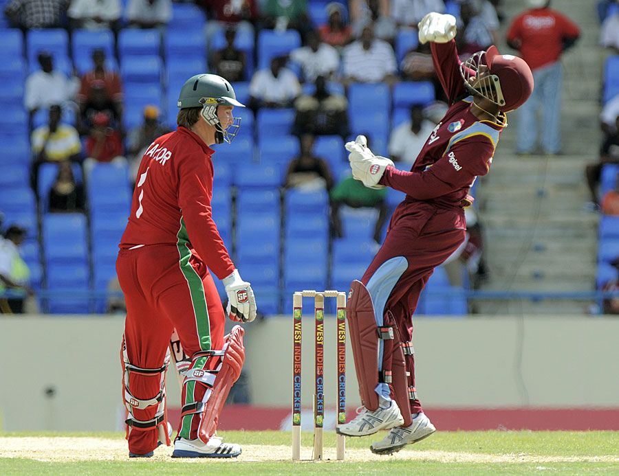 Brendan Taylor is caught behind by Denesh Ramdin | ESPNcricinfo.com