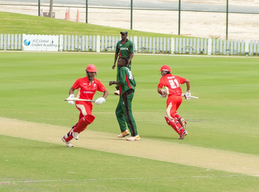 Ruvindu Gunasekera and Nitish Kumar complete a run | ESPNcricinfo.com