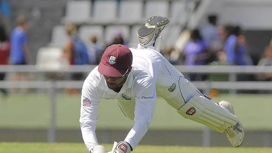 Over to 'Captain' Ramdin | ESPNcricinfo