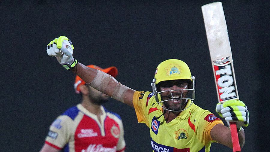 CSK beat RCB, CSK won by 4 wickets (with 1 ball remaining)