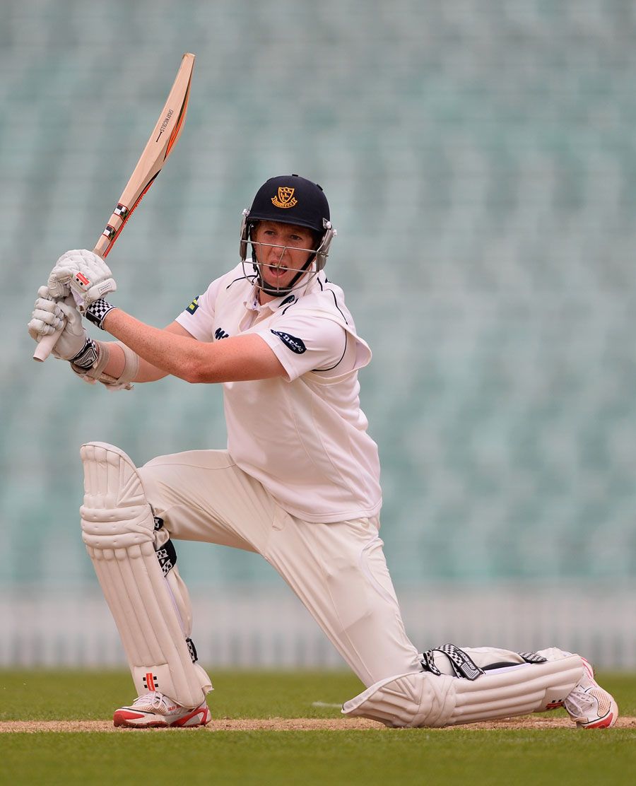 Luke Wells gets down to drive | ESPNcricinfo.com
