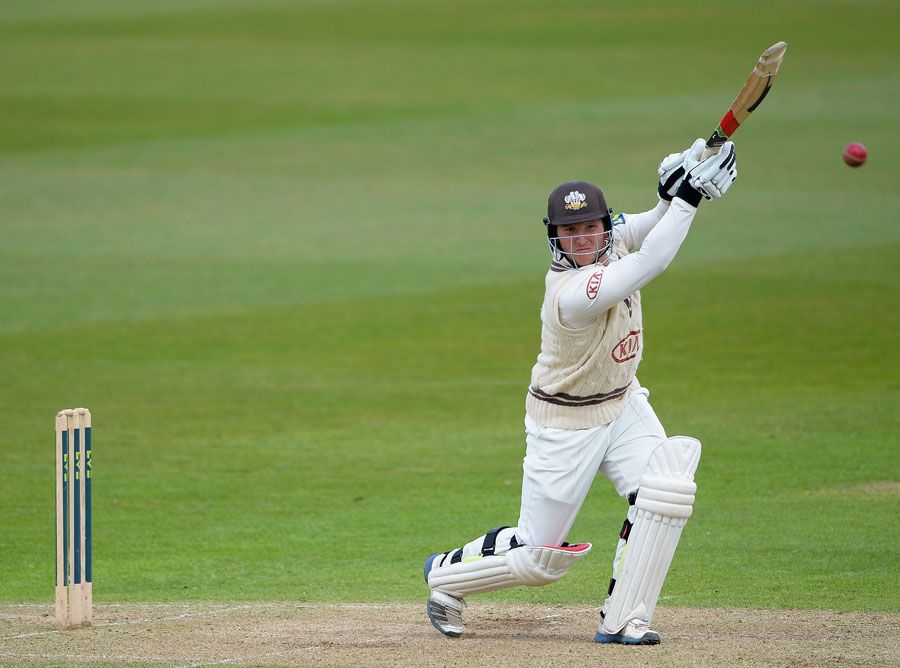 Gary Wilson drives on his way to 49 | ESPNcricinfo.com