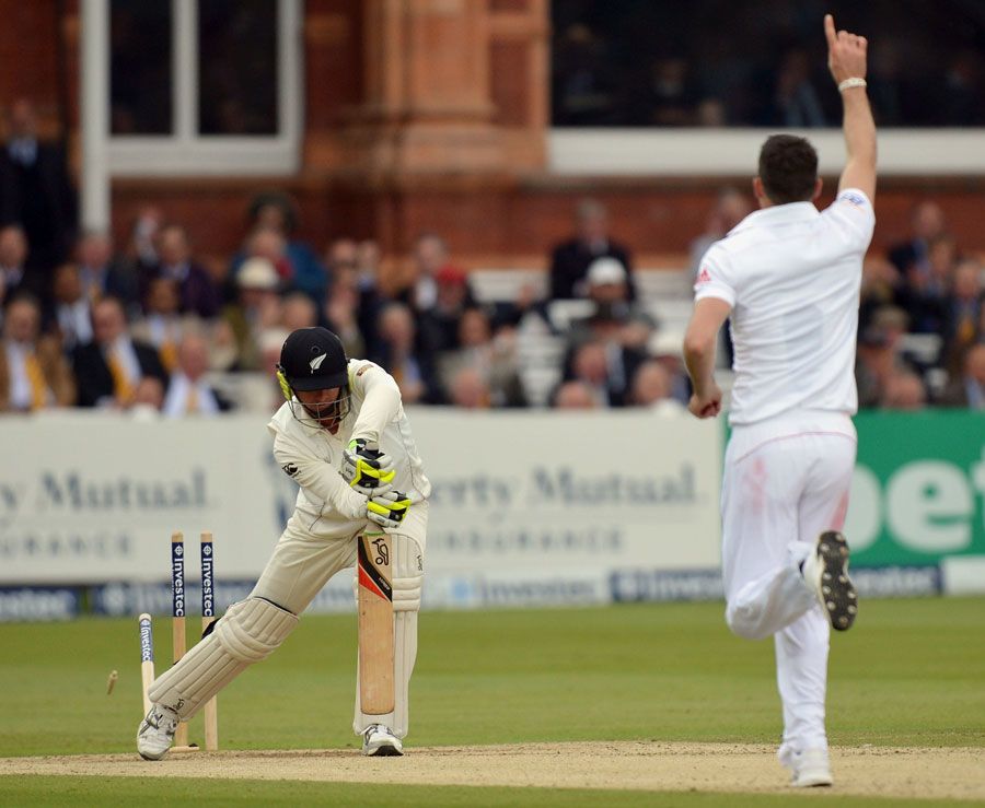 James Anderson cleaned up Bruce Martin | ESPNcricinfo.com