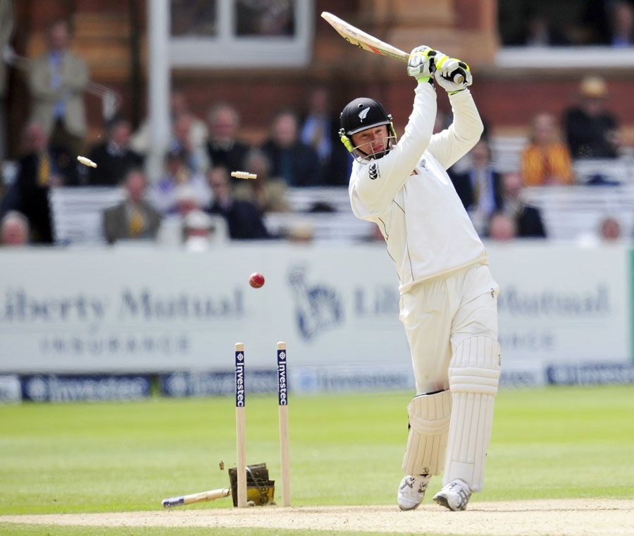 Bruce Martin is comprehensively cleaned up, stump mic n'all ...