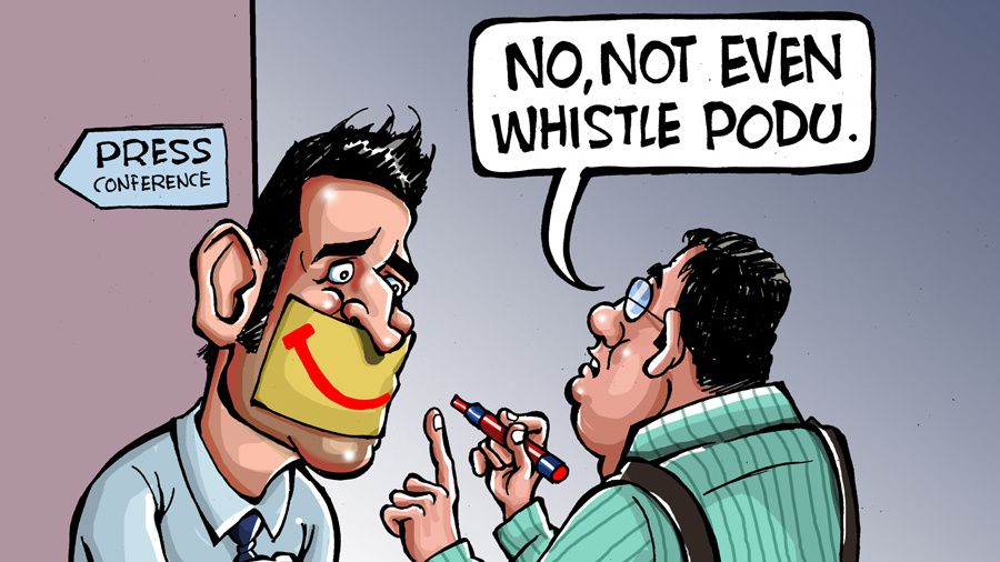 Cartoon: Gagged | ESPNcricinfo