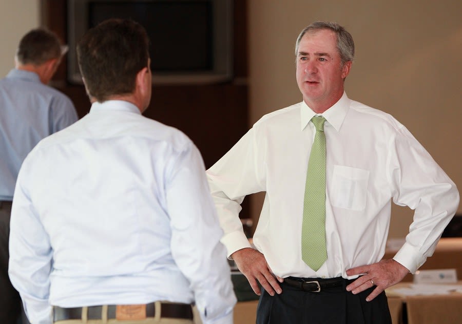 Tim May at an ICC cricket committee meeting | ESPNcricinfo.com
