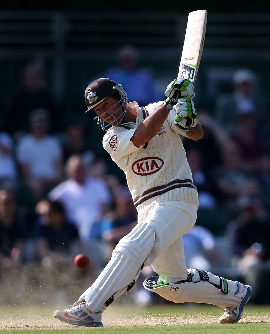 Ricky Ponting pulls on his way to a half-century | ESPNcricinfo.com
