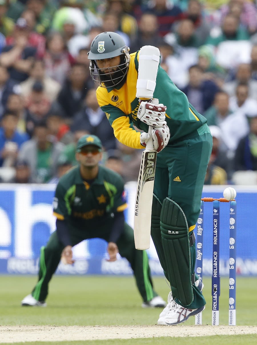 Hashim Amla plays one on his toes | ESPNcricinfo.com