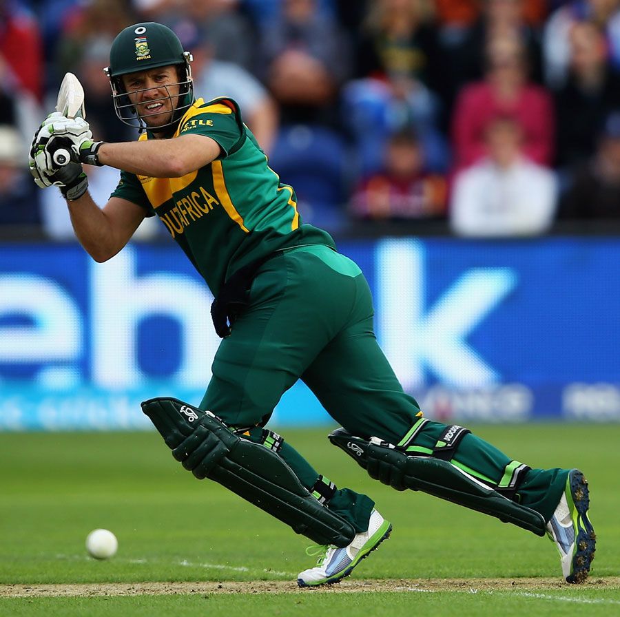 AB de Villiers tucks one to the leg side | ESPNcricinfo.com