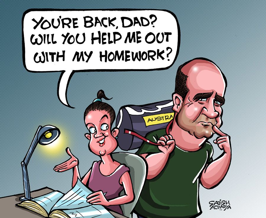 Cartoon: Dad's back | ESPNcricinfo.com