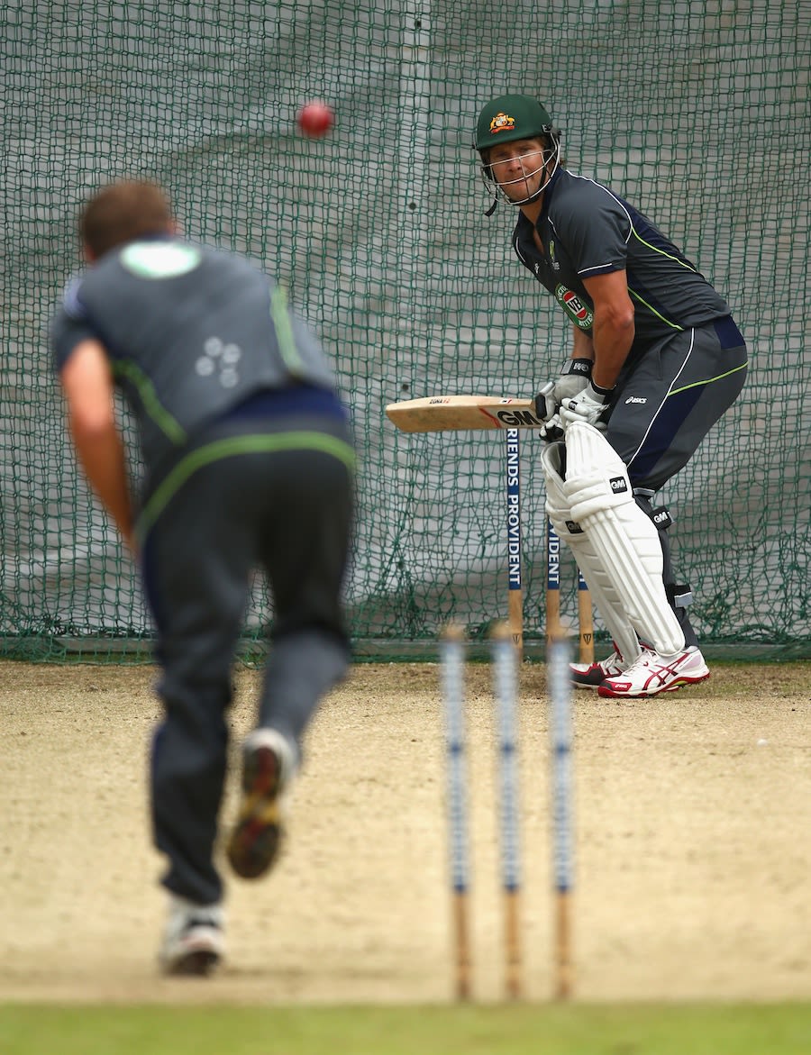 Shane Watson bats in the nets | ESPNcricinfo.com