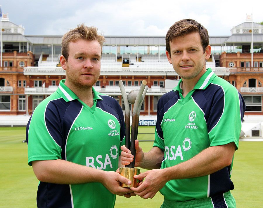 Paul Stirling and Ed Joyce launch the RSA Challenge which will be ...