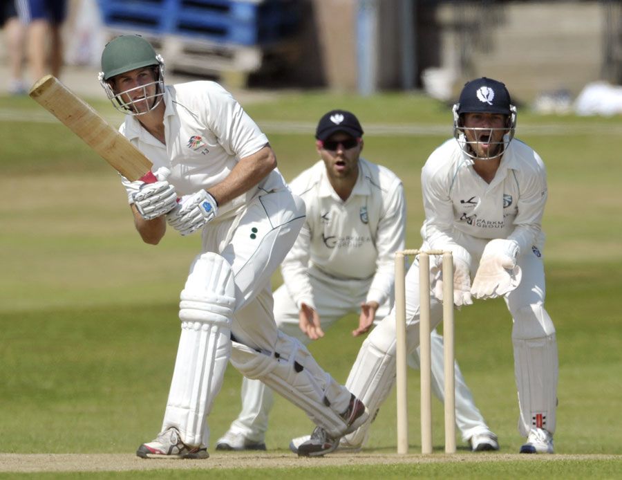 Duncan Allan flicks the ball to the leg side | ESPNcricinfo.com