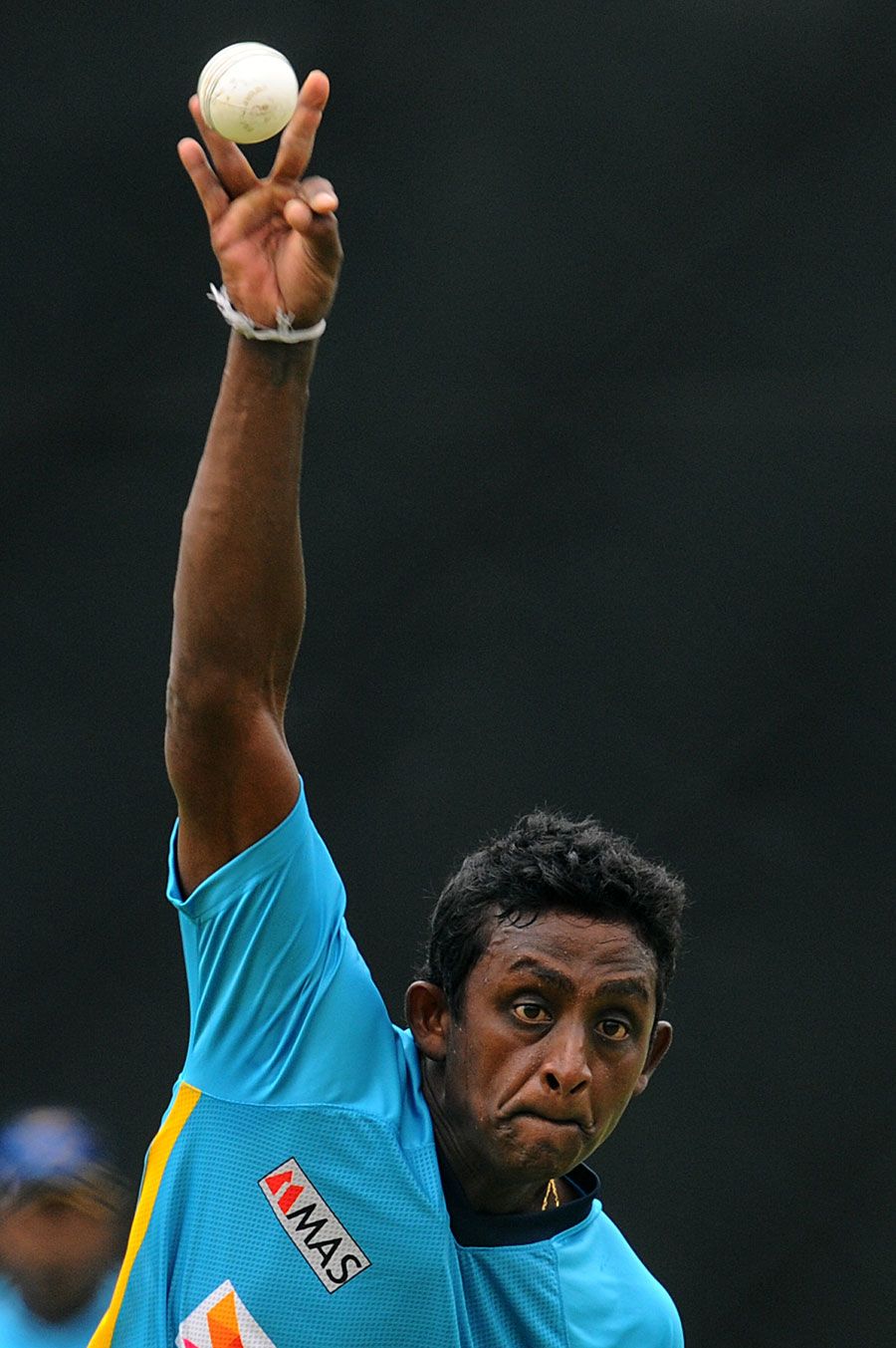 Ajantha Mendis bowls during a training session | ESPNcricinfo.com