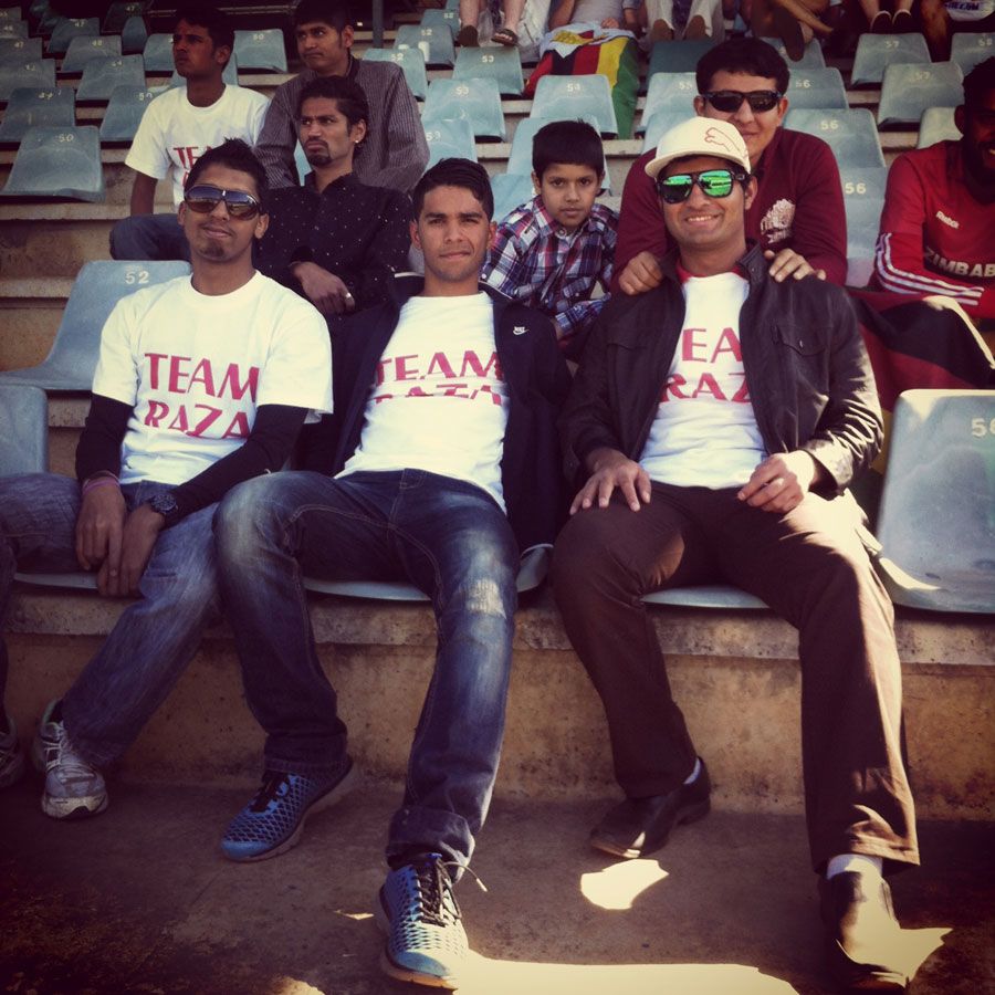 Members of Team Raza | ESPNcricinfo.com