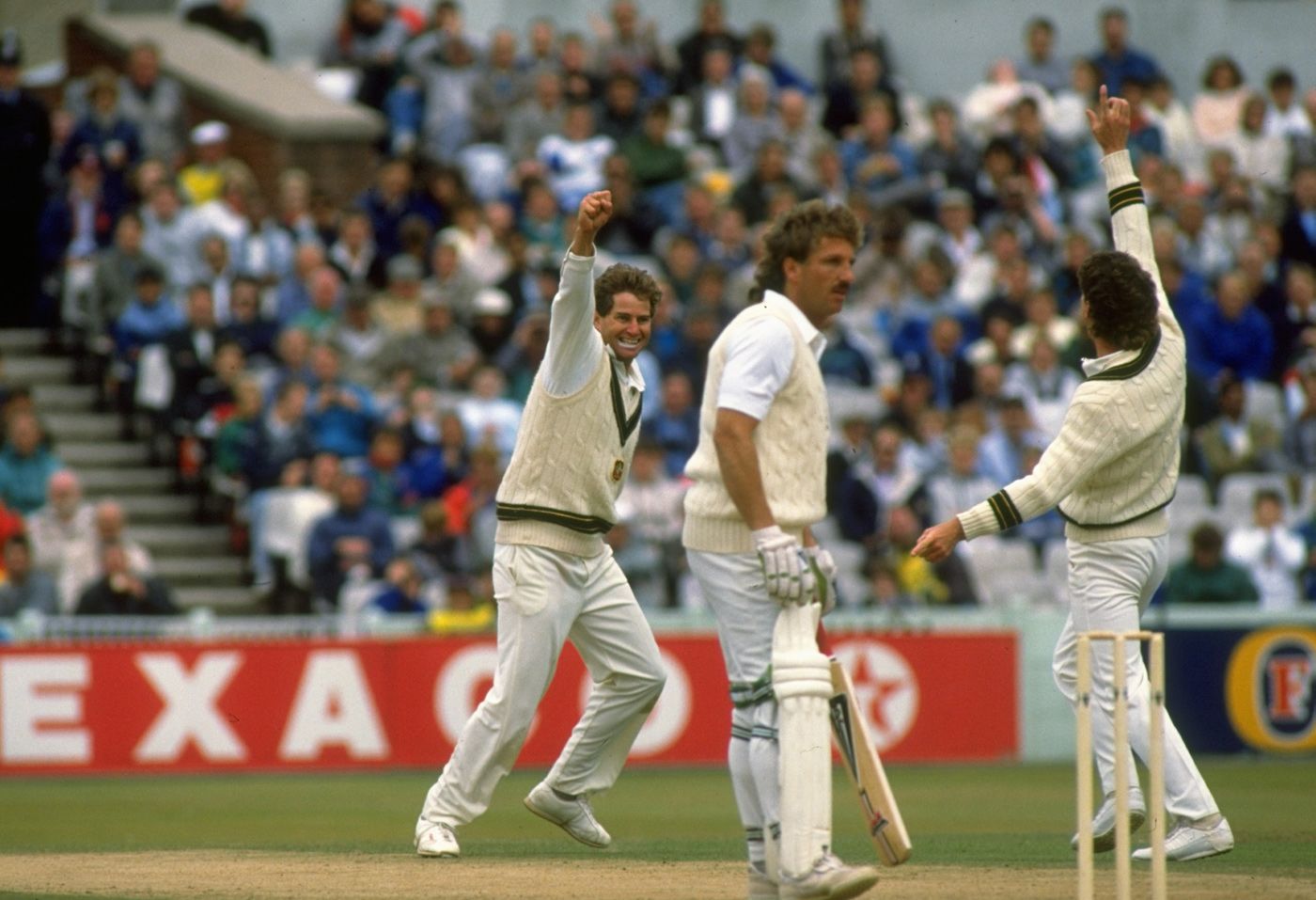 Ian Botham was one of Terry Alderman's five victims in the second ...
