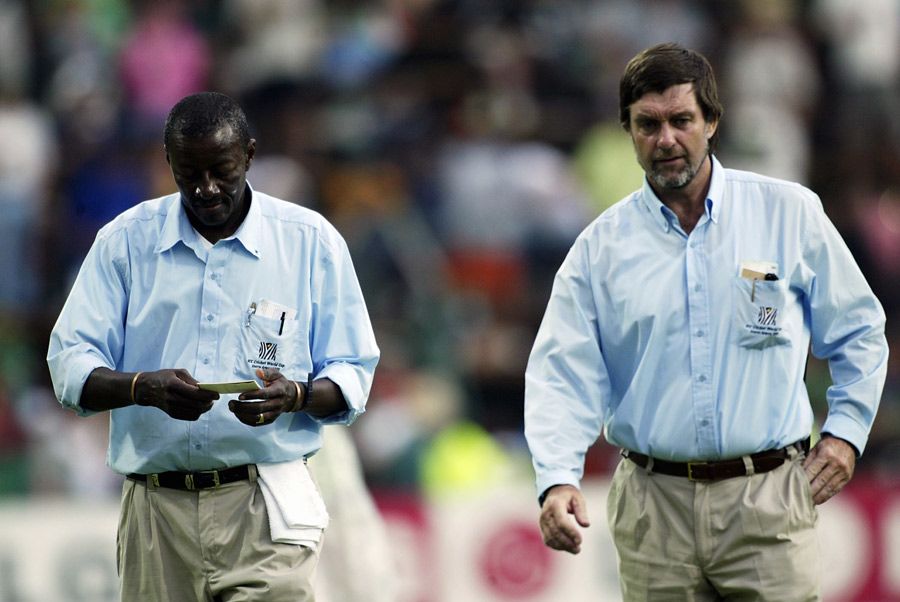 Umpires Steve Bucknor and Peter Willey | ESPNcricinfo.com