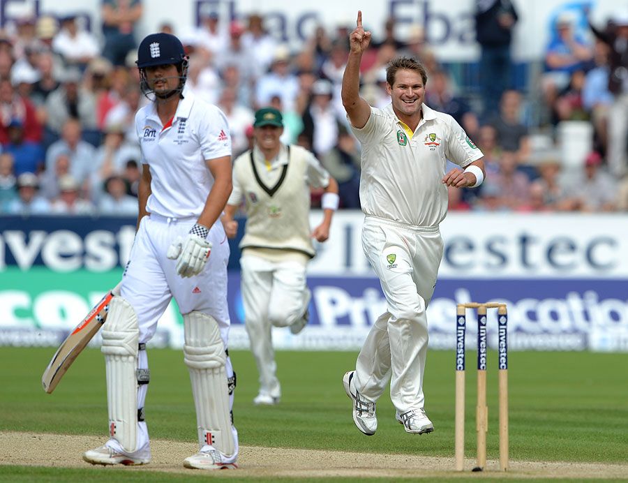 Ryan Harris had Alastair Cook caught behind | ESPNcricinfo.com