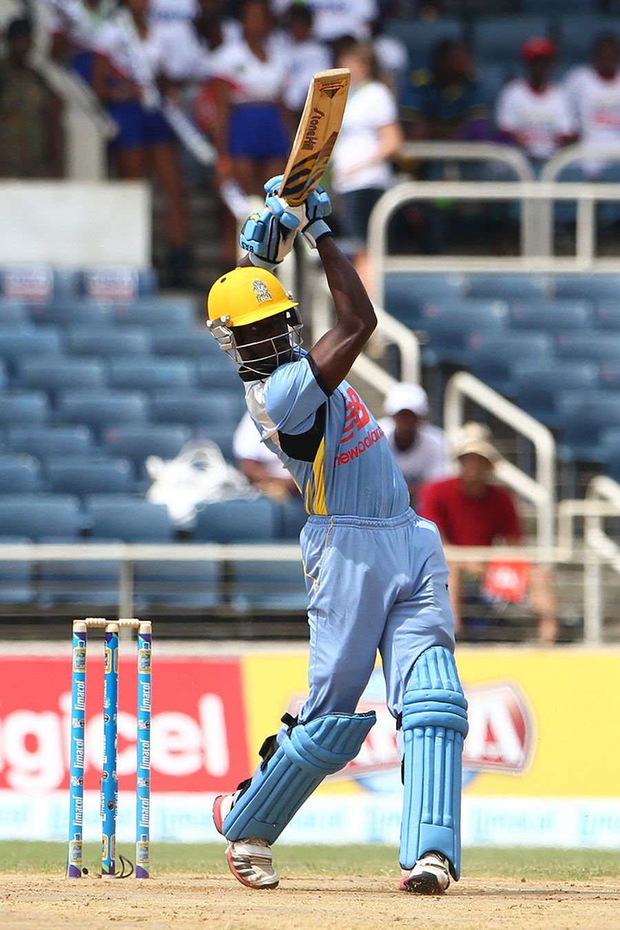 Andre Fletcher hoists the ball straight | ESPNcricinfo.com