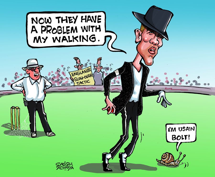 Cartoon: Slow walk | ESPNcricinfo.com