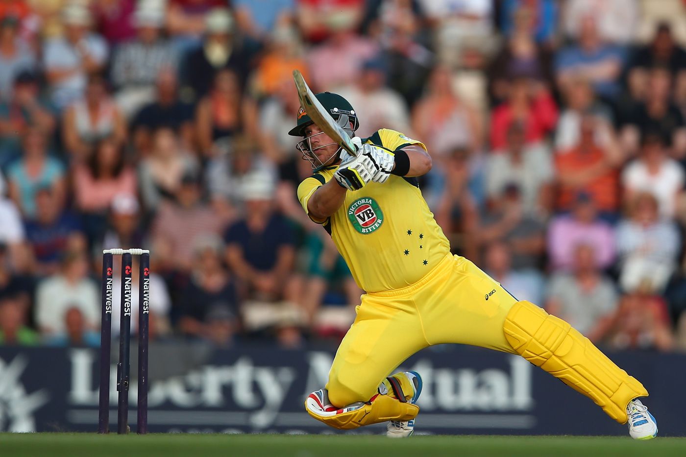 Aaron Finch goes horizontal | ESPNcricinfo.com