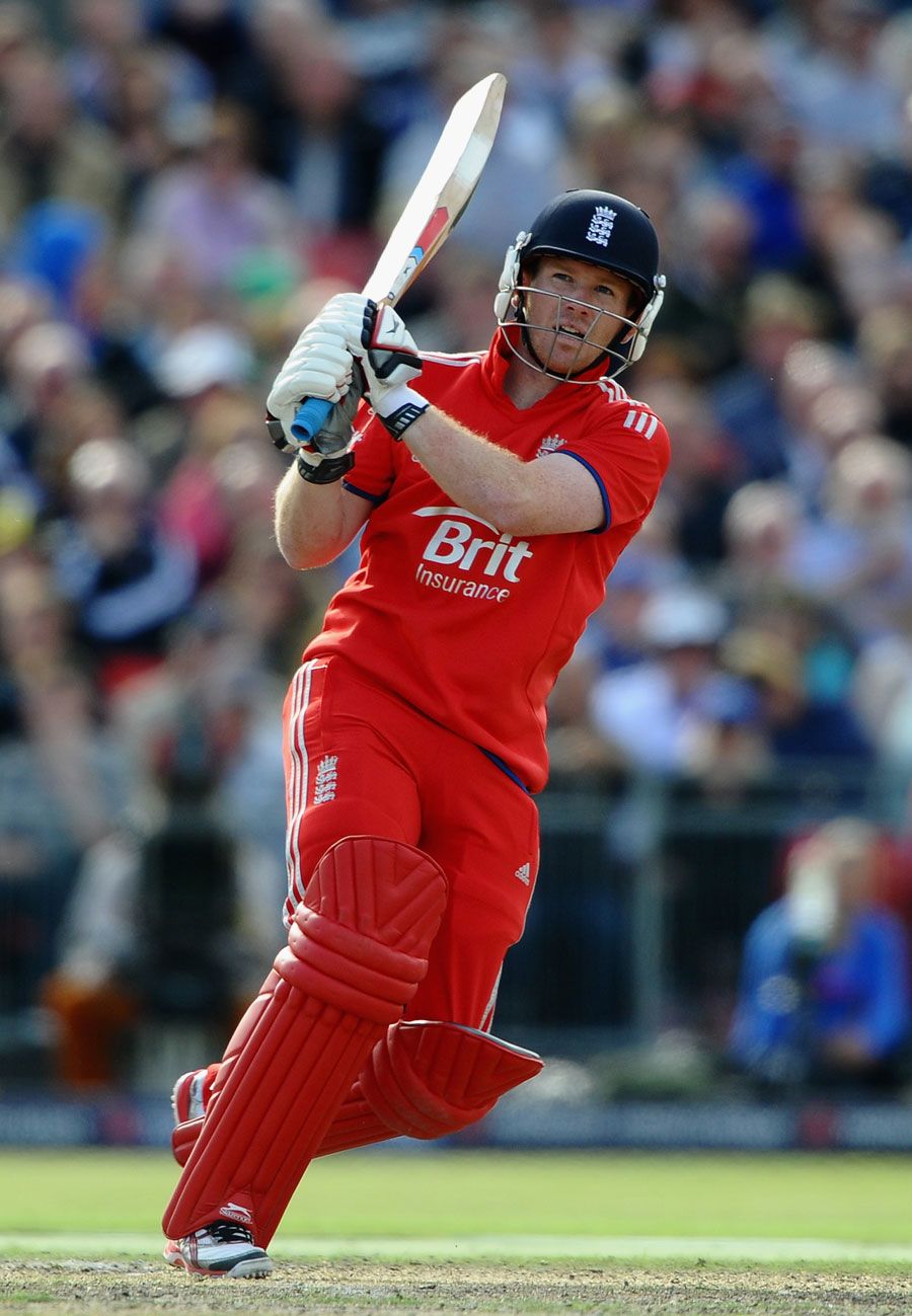 Eoin Morgan reached a half-century off 65 balls | ESPNcricinfo.com