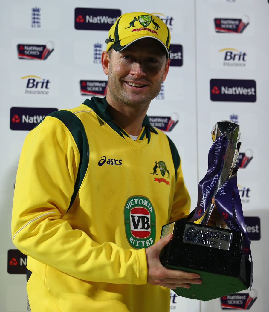Michael Clarke was Man of the Series as Australia won 2-1 ...
