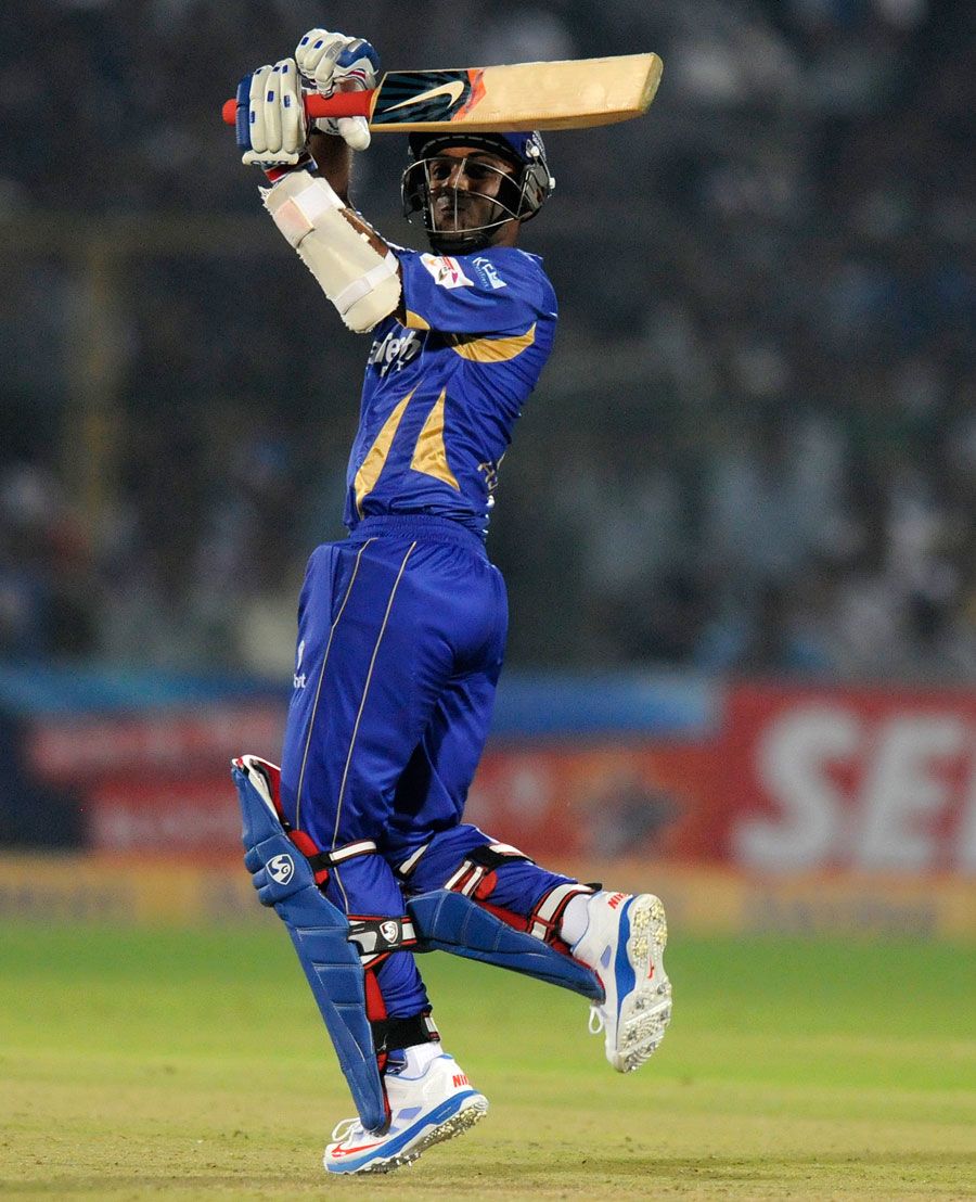 Ajinkya Rahane works one away to fine leg | ESPNcricinfo.com Ajinkya Rahane works one away to fine leg | ESPNcricinfo.com