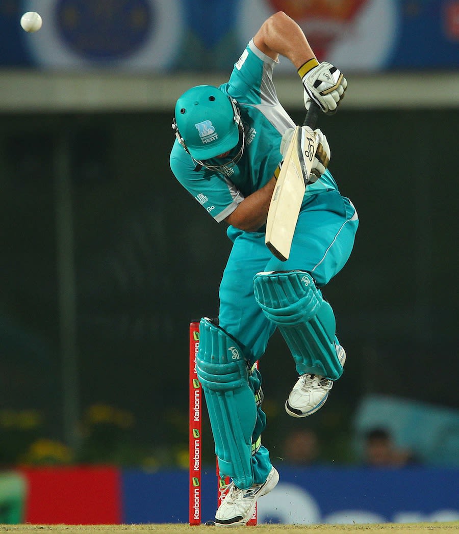 Peter Forrest ducks under a bouncer just in time | ESPNcricinfo.com