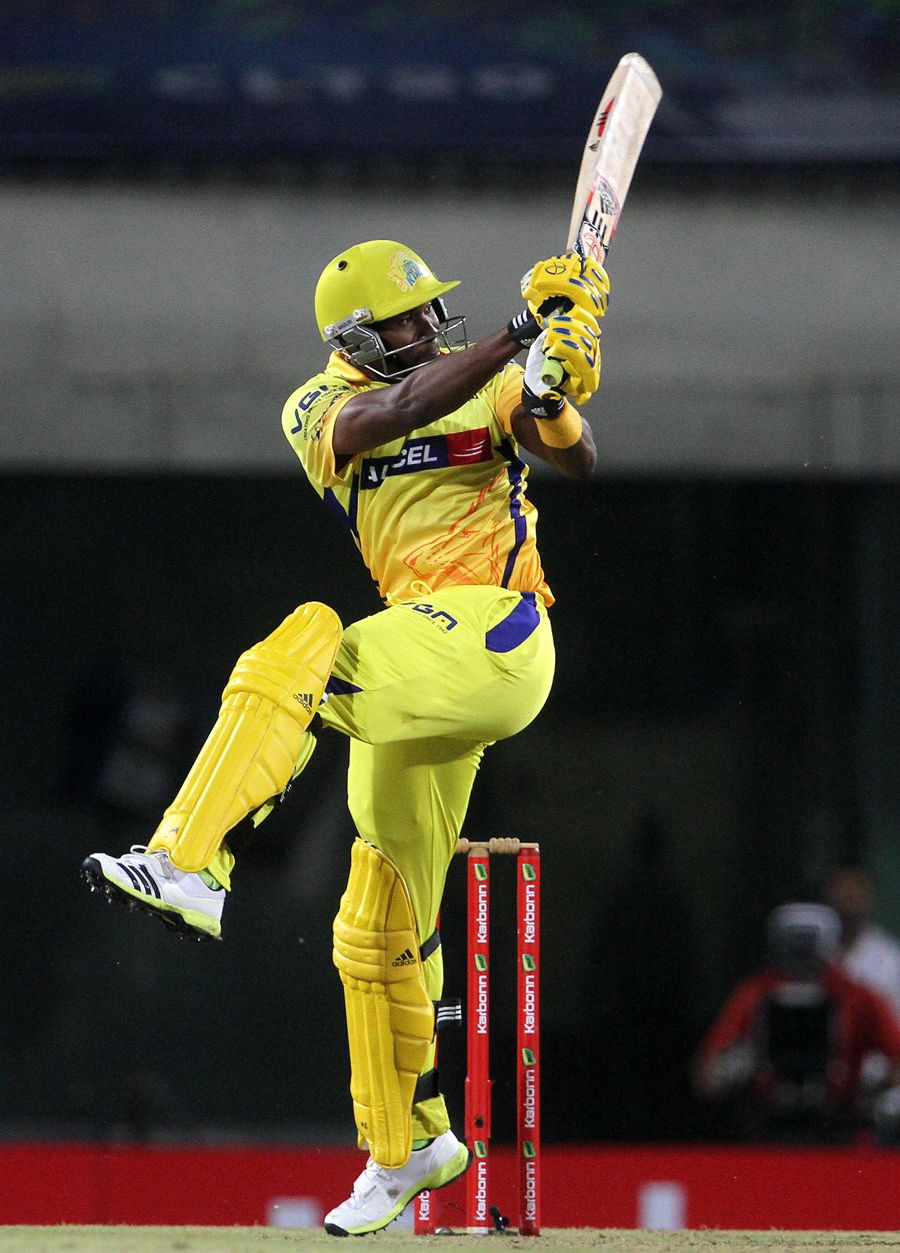 Dwayne Bravo brings out a 'Nataraja shot' | ESPNcricinfo.com